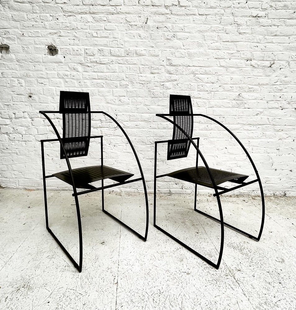 Quinta Chairs by Mario Botta for Alias, Italy, 1980s, Set of 2 for sale ...