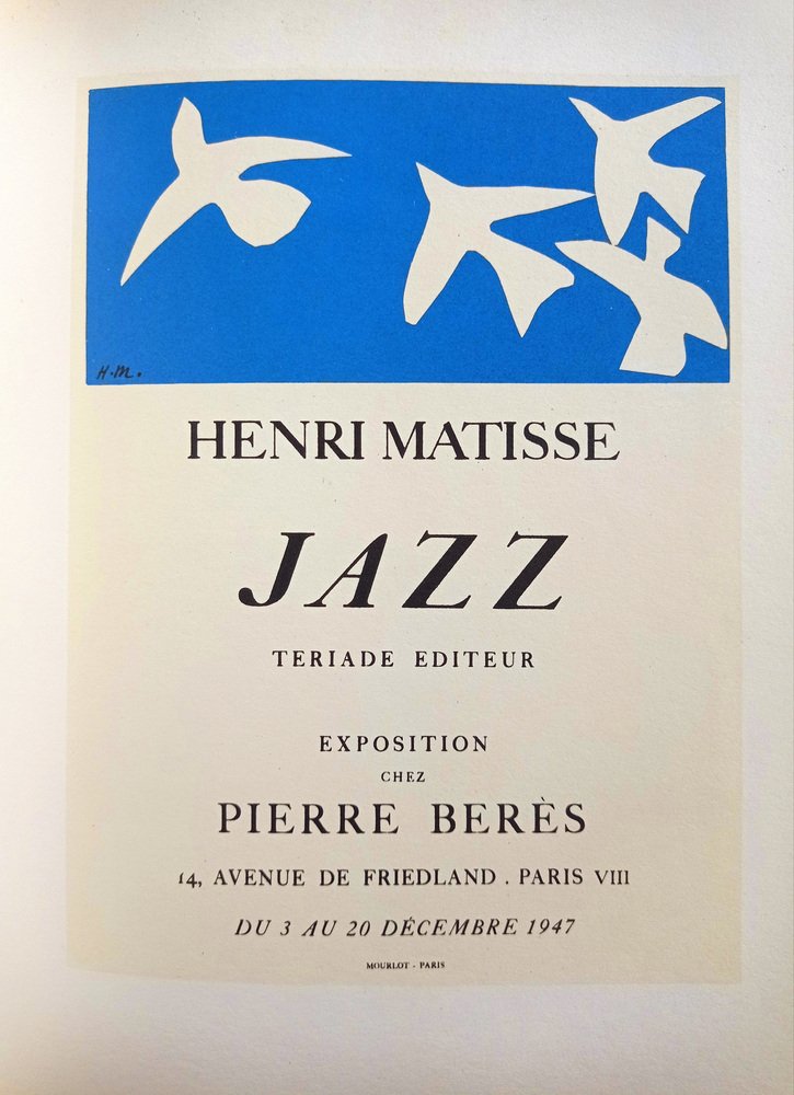 Jazz Lithograph by Henri Matisse, 1959 for sale at Pamono
