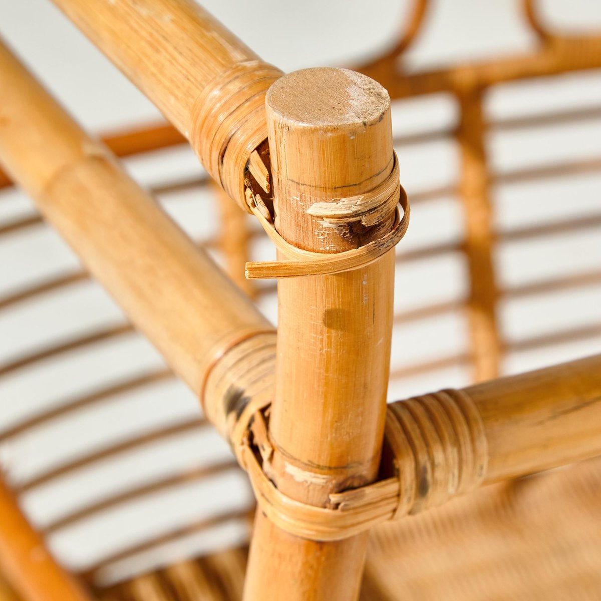 Vintage Bamboo Cradle, 1960s for sale at Pamono
