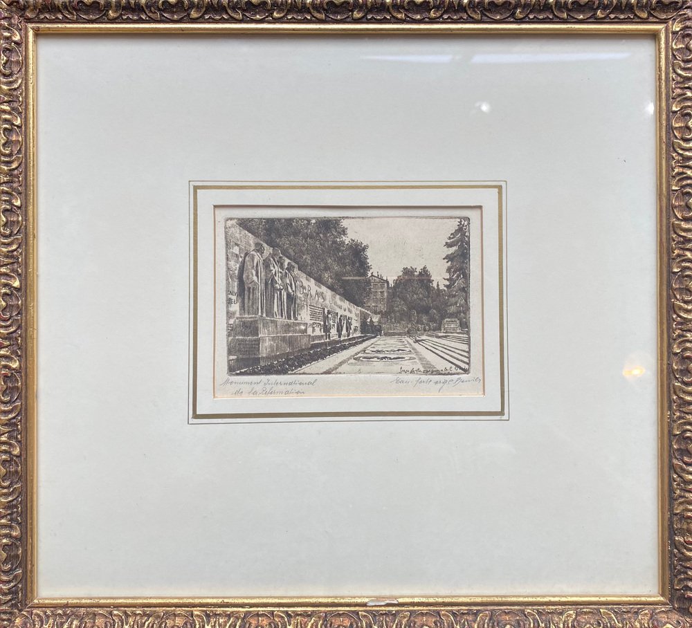 C. Bernier, International Monument of the Reformation, Geneva, 1800s ...