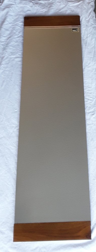 Vintage German Wall Mirror with Teak Holder from Ed Furniture, 1970s ...