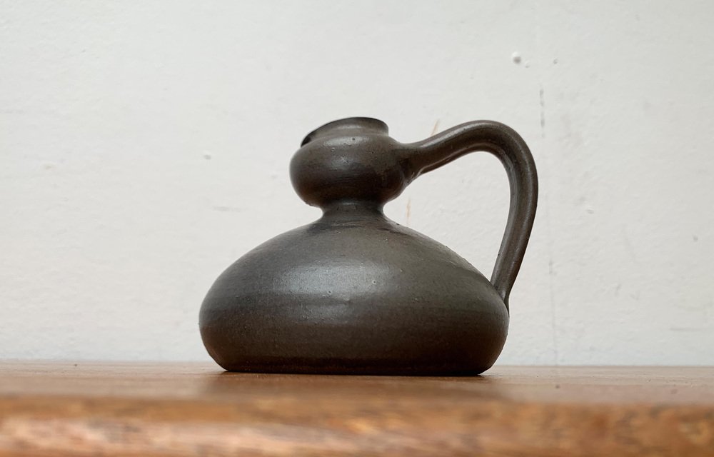 Mid-Century German Studio Pottery Carafe Vase from Petra Töpferei ...