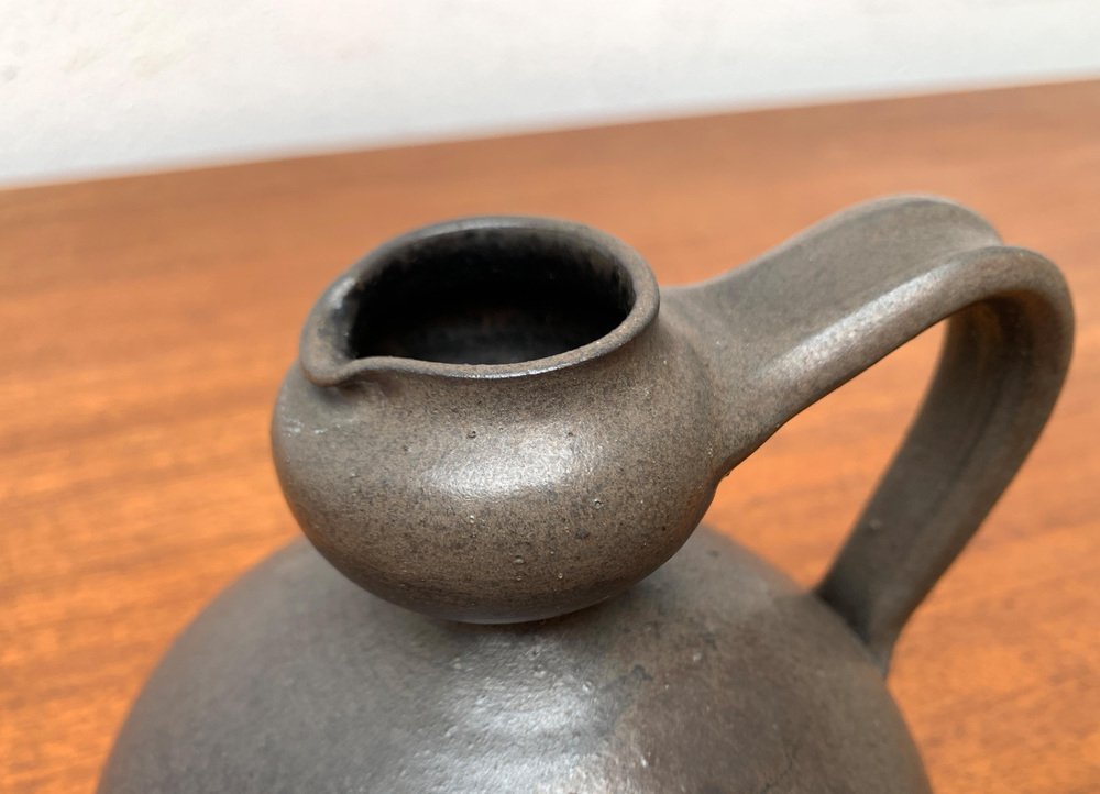 Mid-Century German Studio Pottery Carafe Vase from Petra Töpferei ...