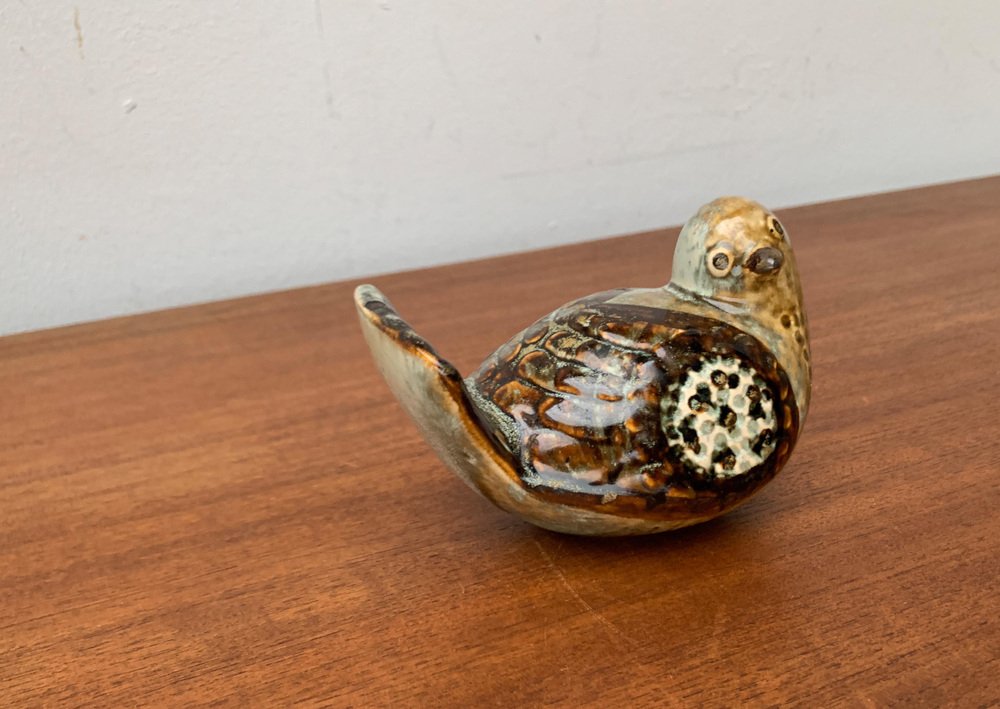 Mid-Century Danish Studio Pottery Bird Sculpture from Søholm, 1960s for ...