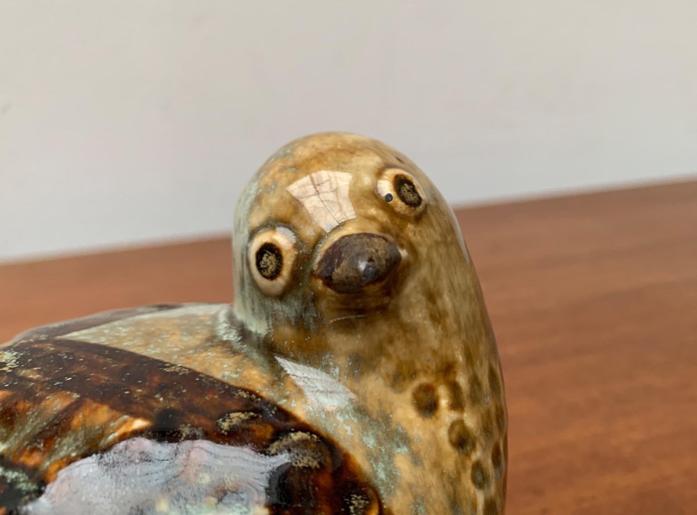 Mid-Century Danish Studio Pottery Bird Sculpture from Søholm, 1960s for ...