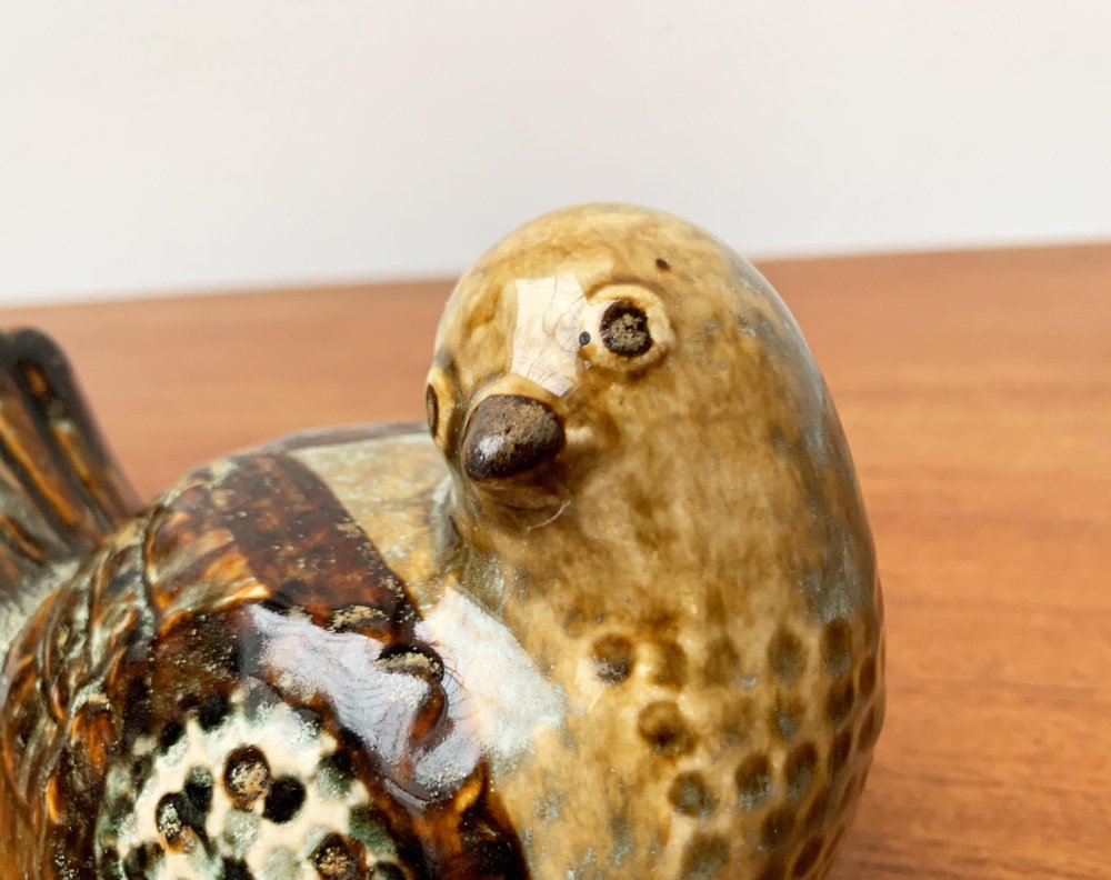 Mid-Century Danish Studio Pottery Bird Sculpture from Søholm, 1960s for ...