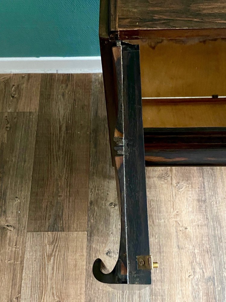 Small Macassar Ebony and Veneer Buffet, 1920s for sale at Pamono