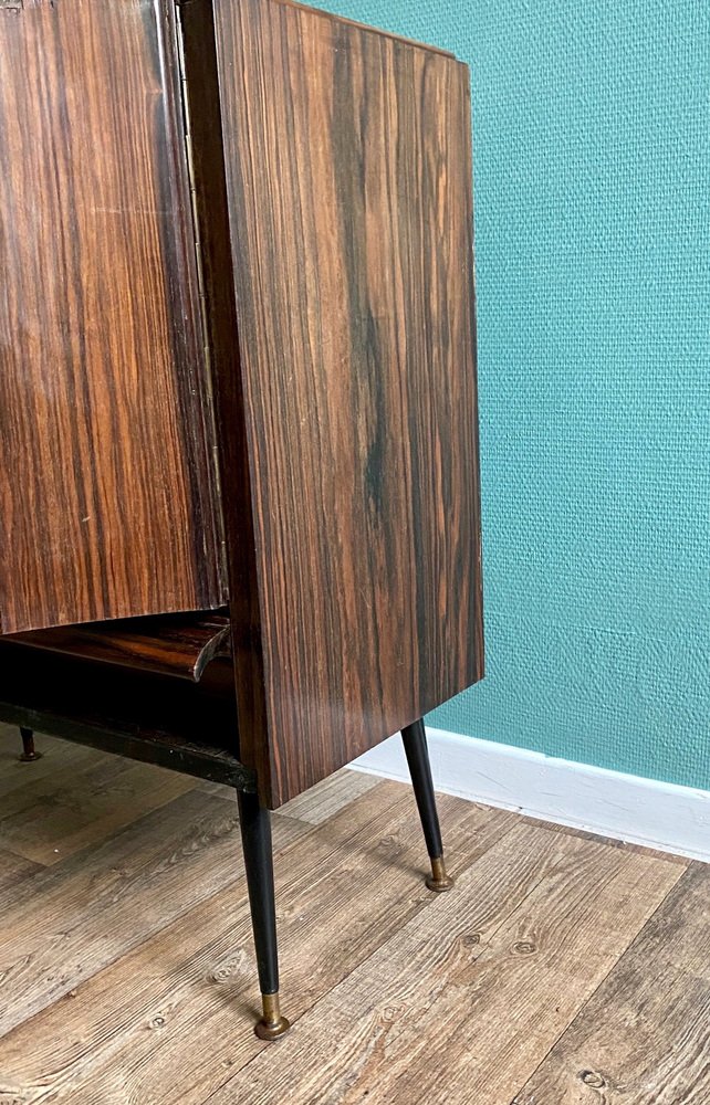 Small Macassar Ebony and Veneer Buffet, 1920s for sale at Pamono
