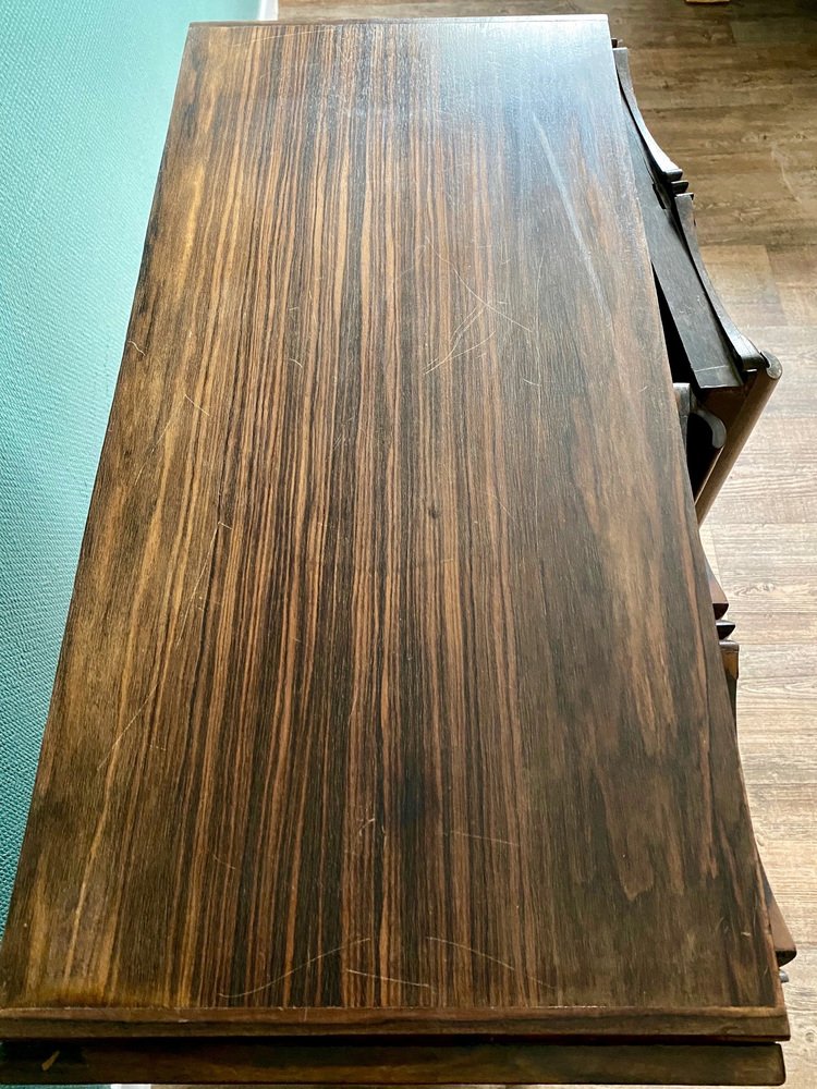 Small Macassar Ebony and Veneer Buffet, 1920s for sale at Pamono