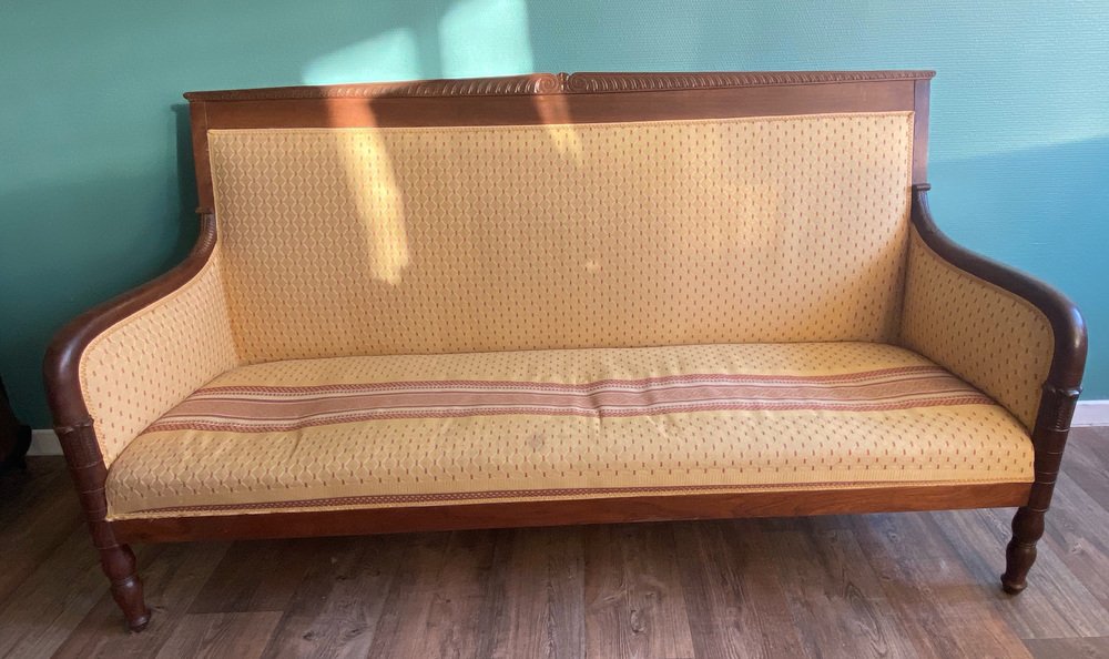 Restoration Style Mahogany Bench for sale at Pamono