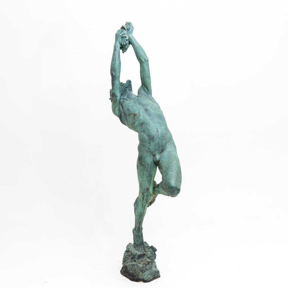 Satyr as Bacchant, 1928, Copper Sculpture for sale at Pamono