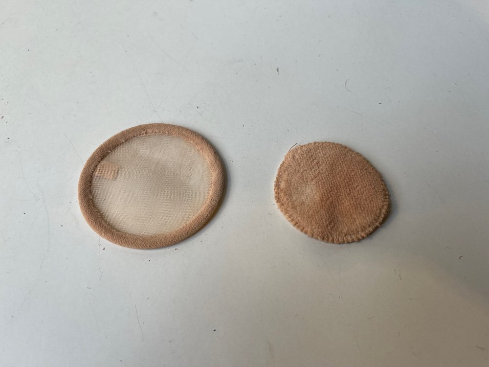 Silberner Art Deco Puder Taschenspiegel von Jens Sigsgaard, 1940er bei ...