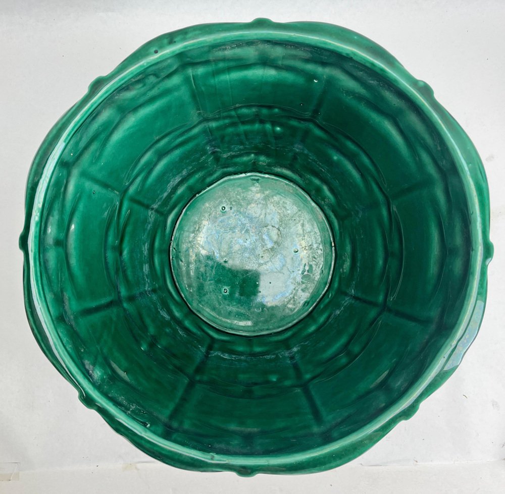 Art Nouveau Handmade and Hand Glazed Planter from Saint Clement, 1930s ...