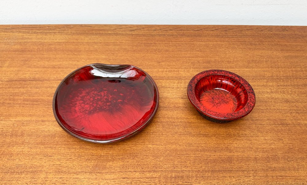 Mid-Century Danish Studio Pottery Bowls from Ernst Pottery, Faxe, 1960s ...