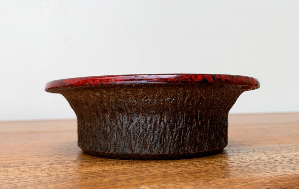 Mid-Century Danish Studio Pottery Bowls from Ernst Pottery, Faxe, 1960s ...