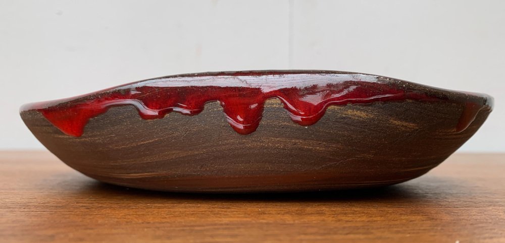 Mid-Century Danish Studio Pottery Bowls from Ernst Pottery, Faxe, 1960s ...