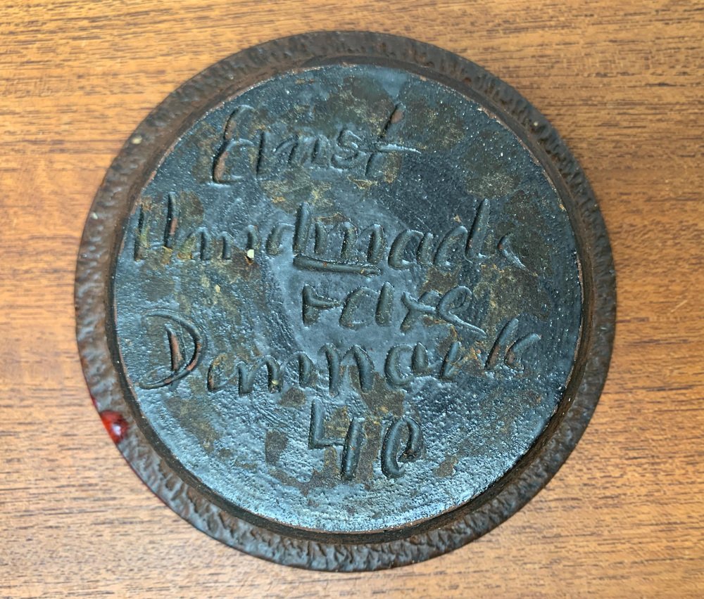 Mid-Century Danish Studio Pottery Bowls from Ernst Pottery, Faxe, 1960s ...