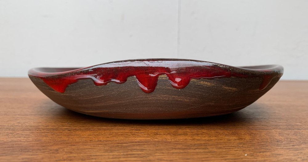 Mid-Century Danish Studio Pottery Bowls from Ernst Pottery, Faxe, 1960s ...