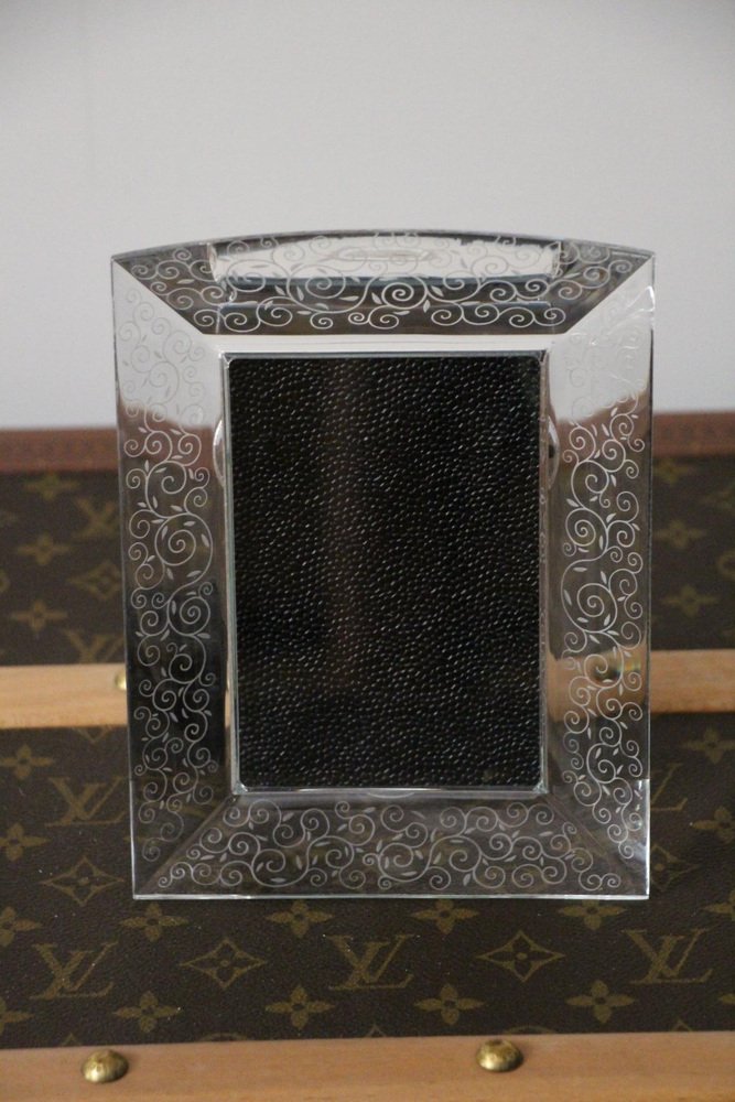 Crystal Picture Frame in Crystal Glass by Baccarat, 1930s for sale at ...