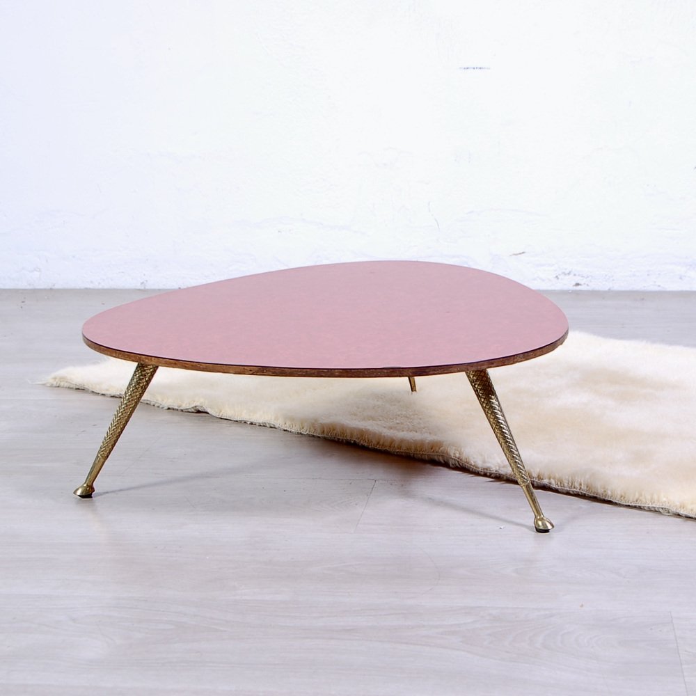 Vintage Coffee Table in Formica, 1950s for sale at Pamono
