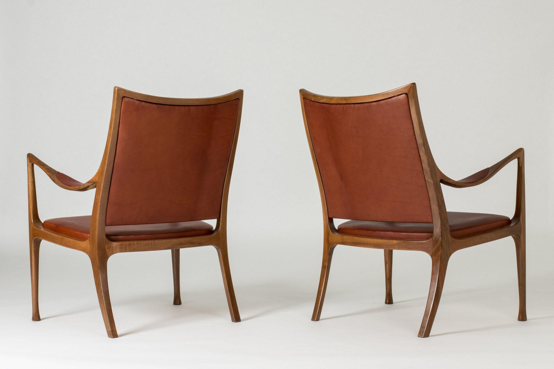 Sessel von Hans Asplund, 1955, 2er Set bei Pamono kaufen