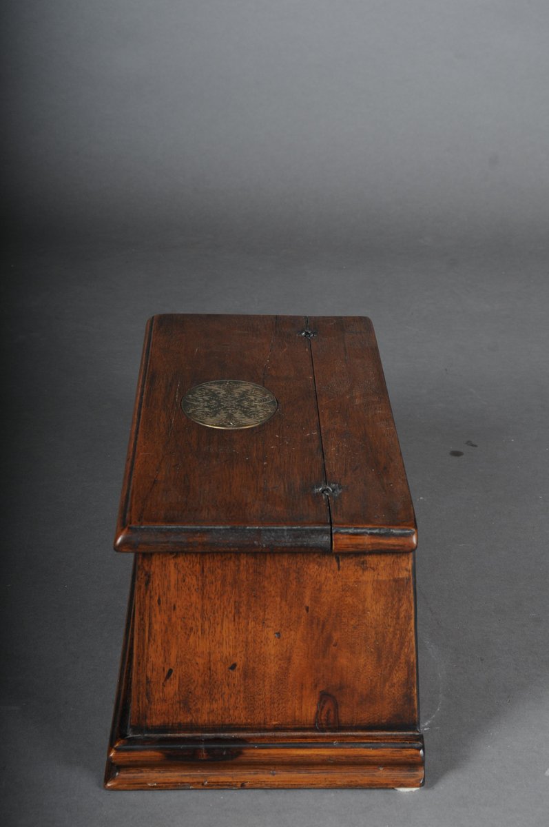 19th Century German Oak Letter Casket for sale at Pamono