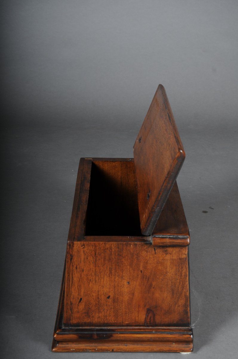 19th Century German Oak Letter Casket for sale at Pamono