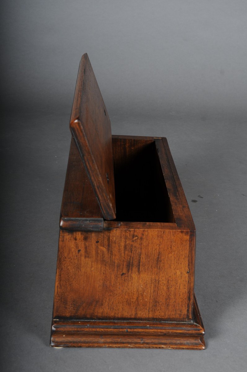 19th Century German Oak Letter Casket for sale at Pamono