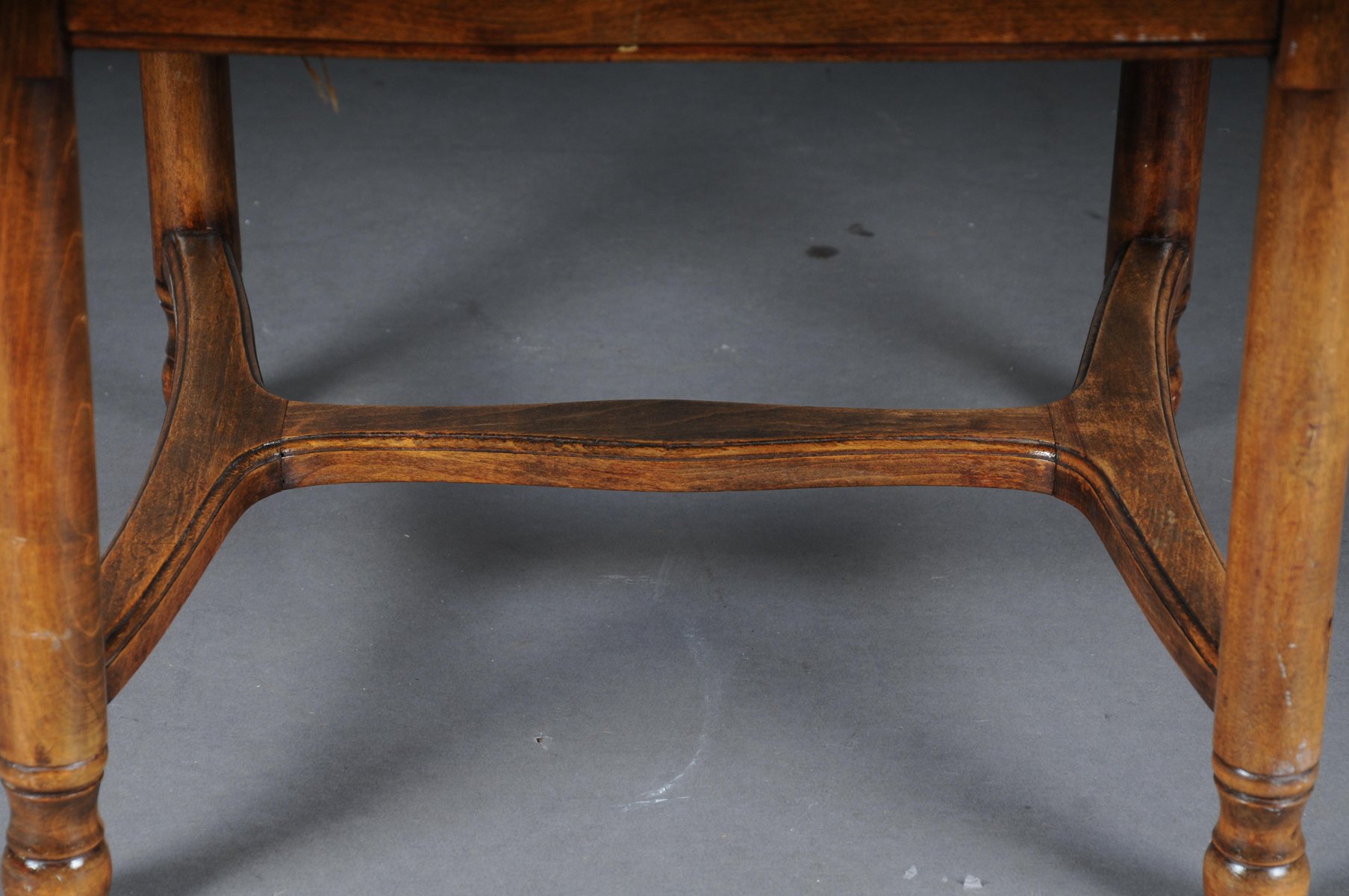19th Century German Oak Stool for sale at Pamono