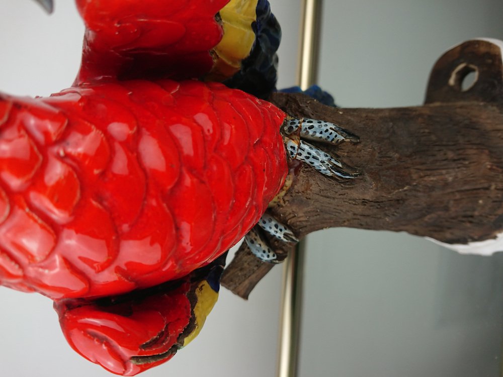 Ceramic Macaw Parrot by Mailard, 1960s for sale at Pamono