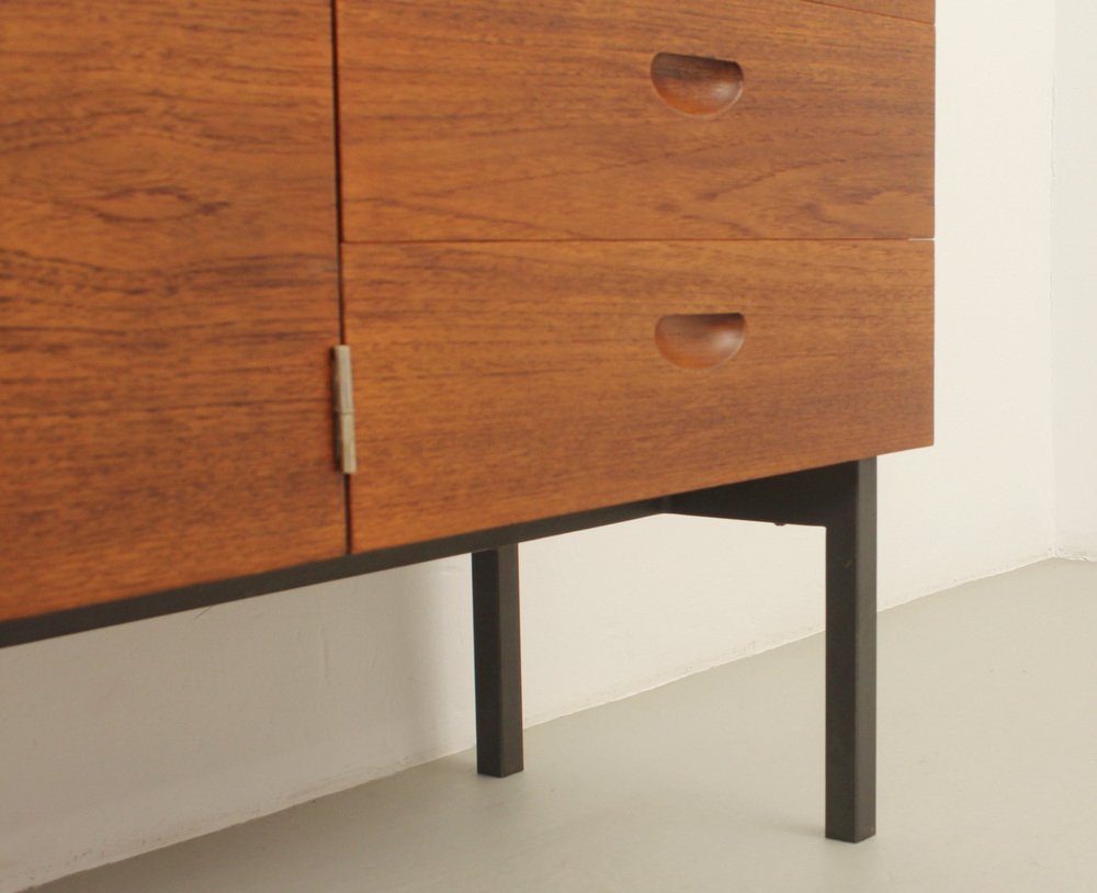 German Teak Sideboard by Herbert Hirche for Holzäpfel, 1960s for sale ...