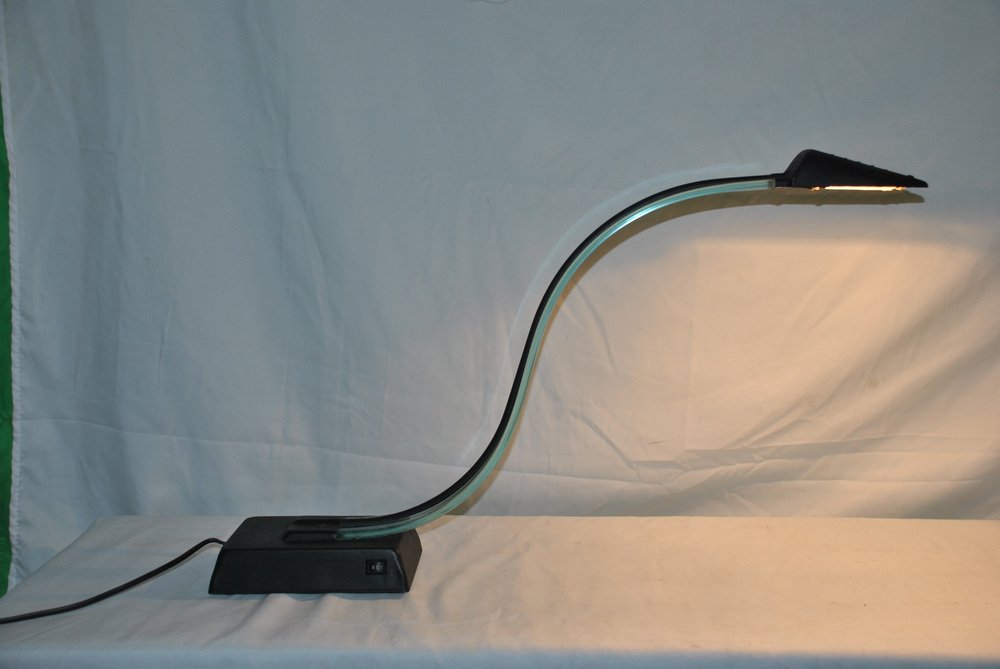 Vintage Cobra Halogen Table Lamp, 1980s for sale at Pamono