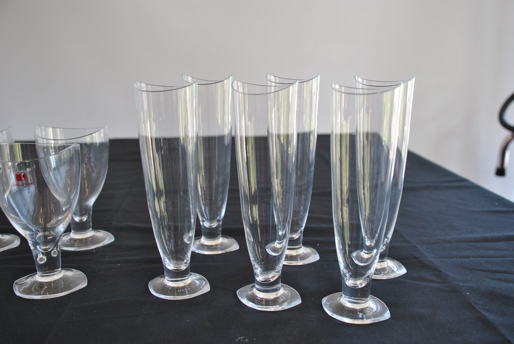 Italian Glassware Set by Carlo Moretti, 1990s, Set of 18 for sale at Pamono