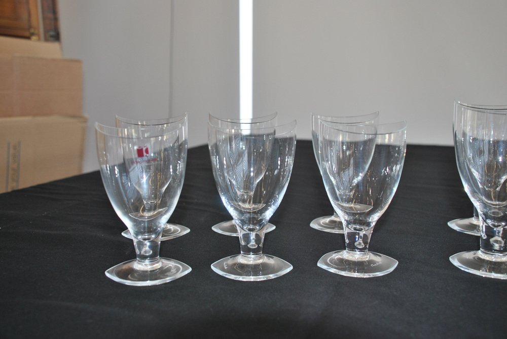 Italian Glassware Set by Carlo Moretti, 1990s, Set of 18 for sale at Pamono
