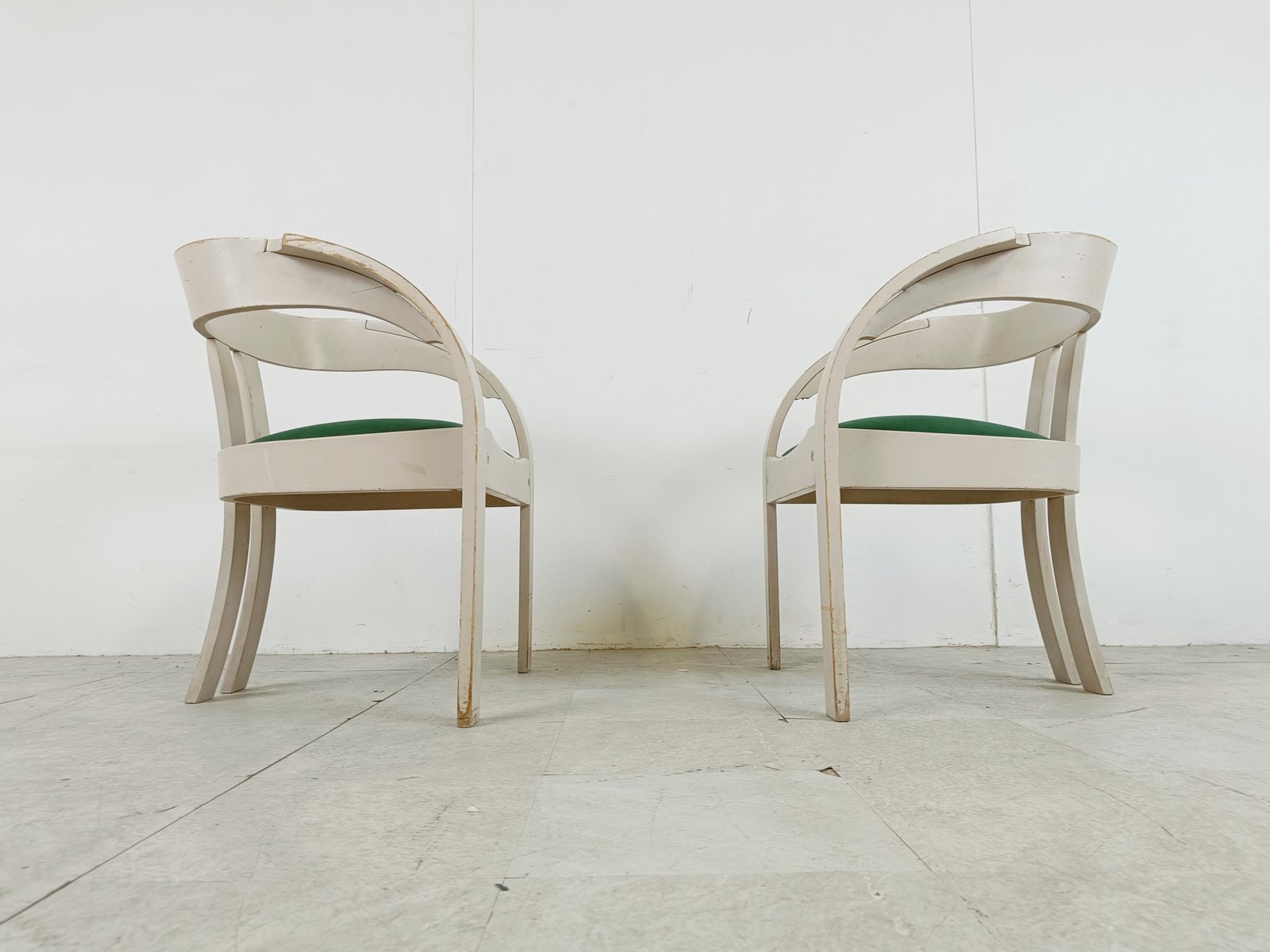 Elisa Armlehnstühle von Giovanni Battista Bassi für Poltronova, 1960er ...