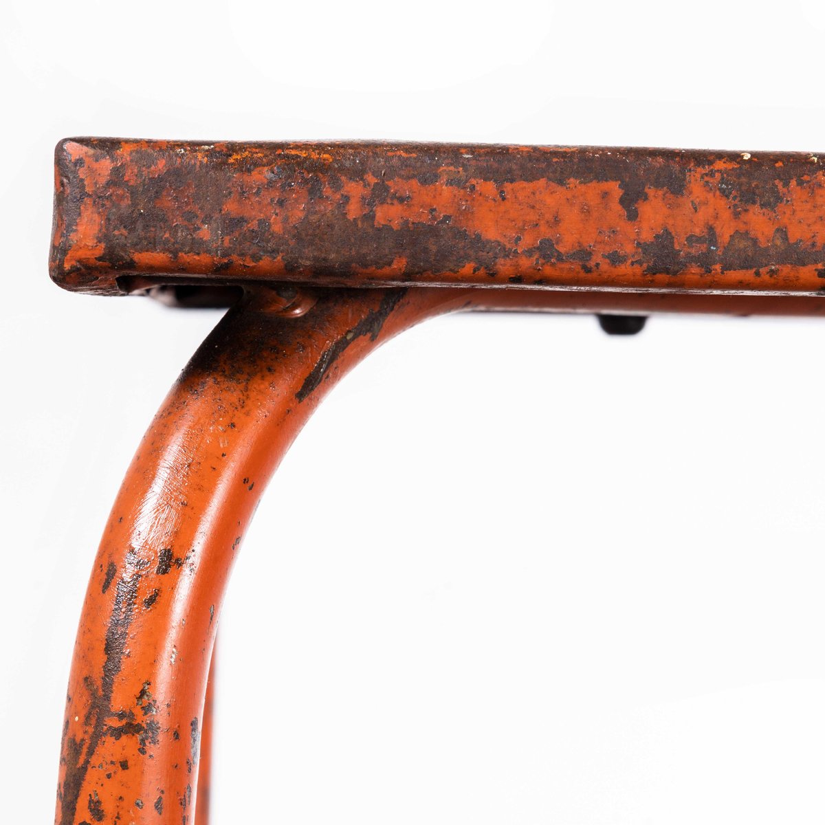 French Outdoor Table and Chairs attributed to Tolix, 1950s, Set of 3 ...