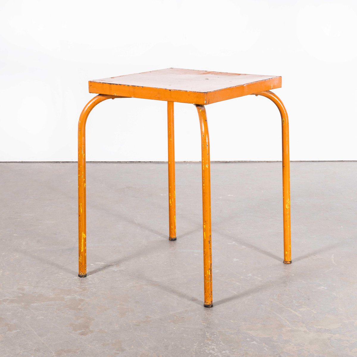 French Outdoor Table and Chairs attributed to Tolix, 1950s, Set of 5 ...