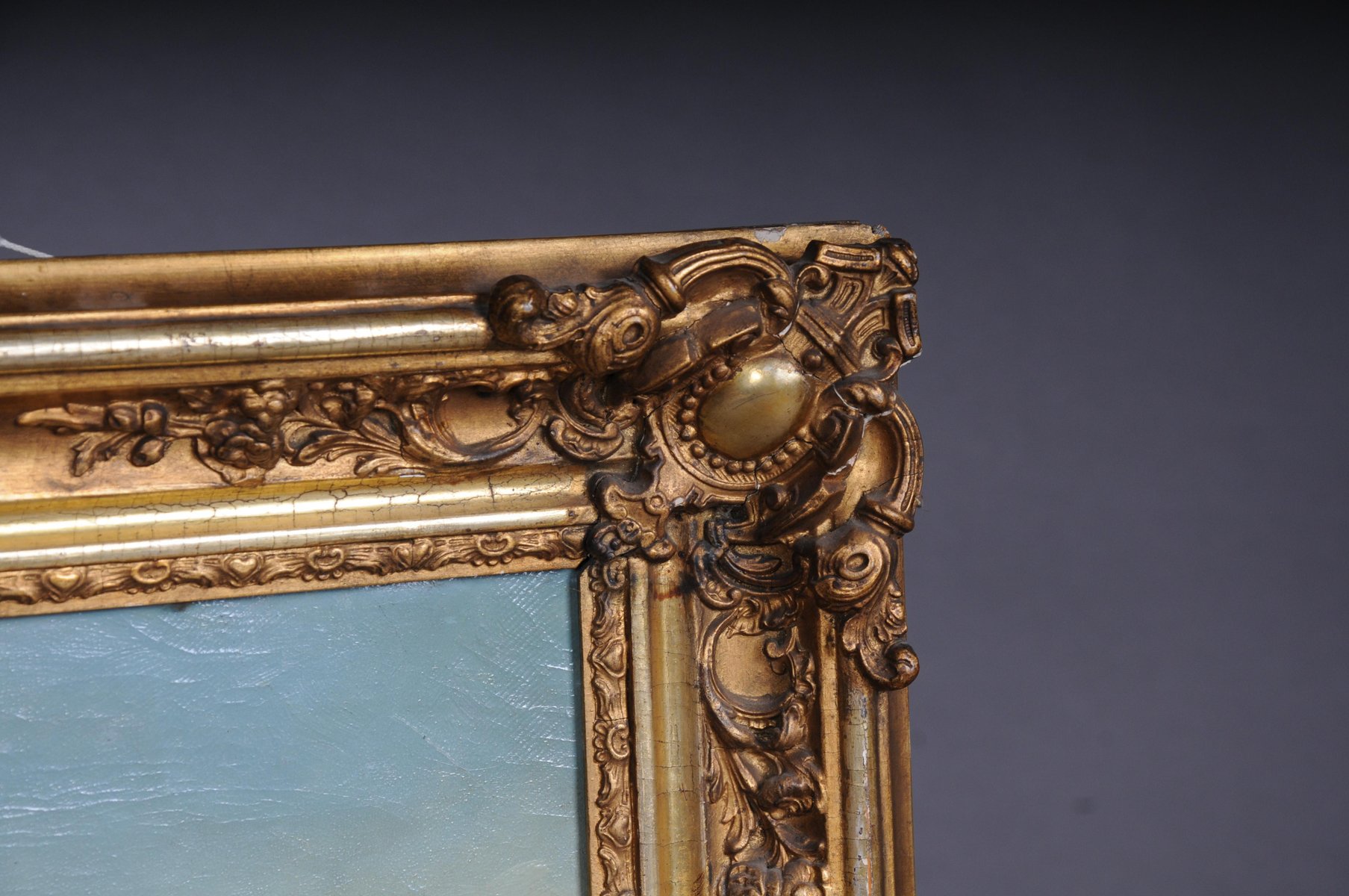 Romantic Artist, River Landscape, 19th Century, Oil Painting, Framed ...