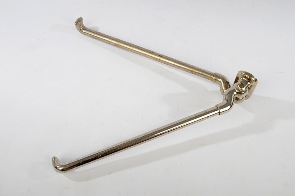 Art Deco Nickel-Plated Rack Hanger, 1930s for sale at Pamono