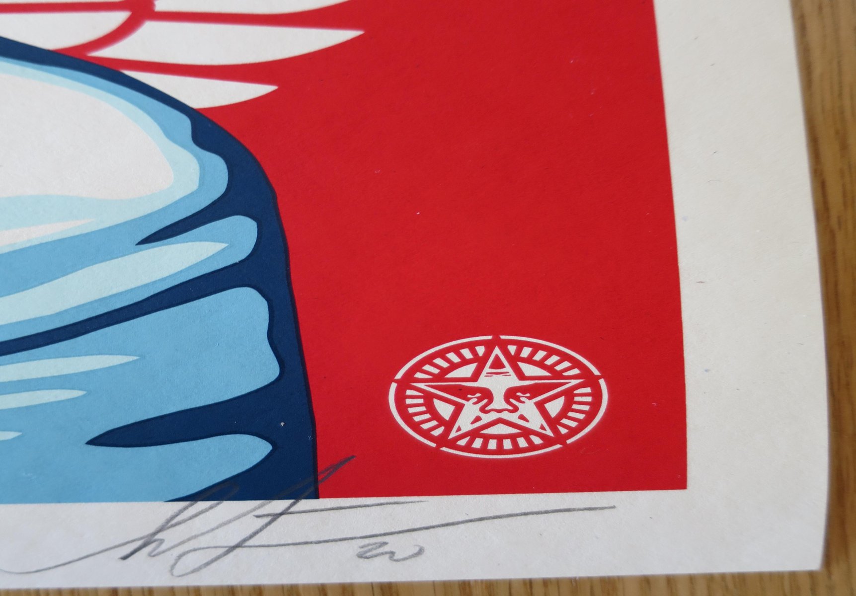 Shepard Fairey (Obey), Angel of Hope and Strength, Screen Print for ...