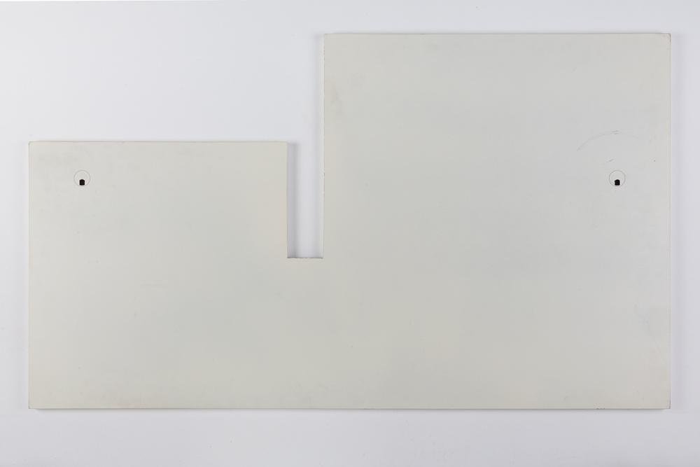 Bruno Munari, Positivo Negativo, 1980s, Wooden Panel for sale at Pamono