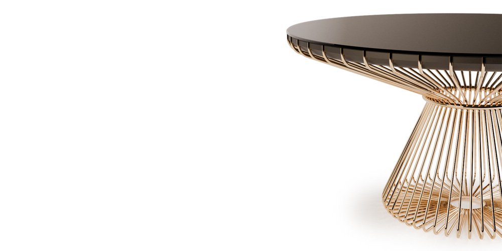 Tesla Dining Table by Alma De Luce for sale at Pamono