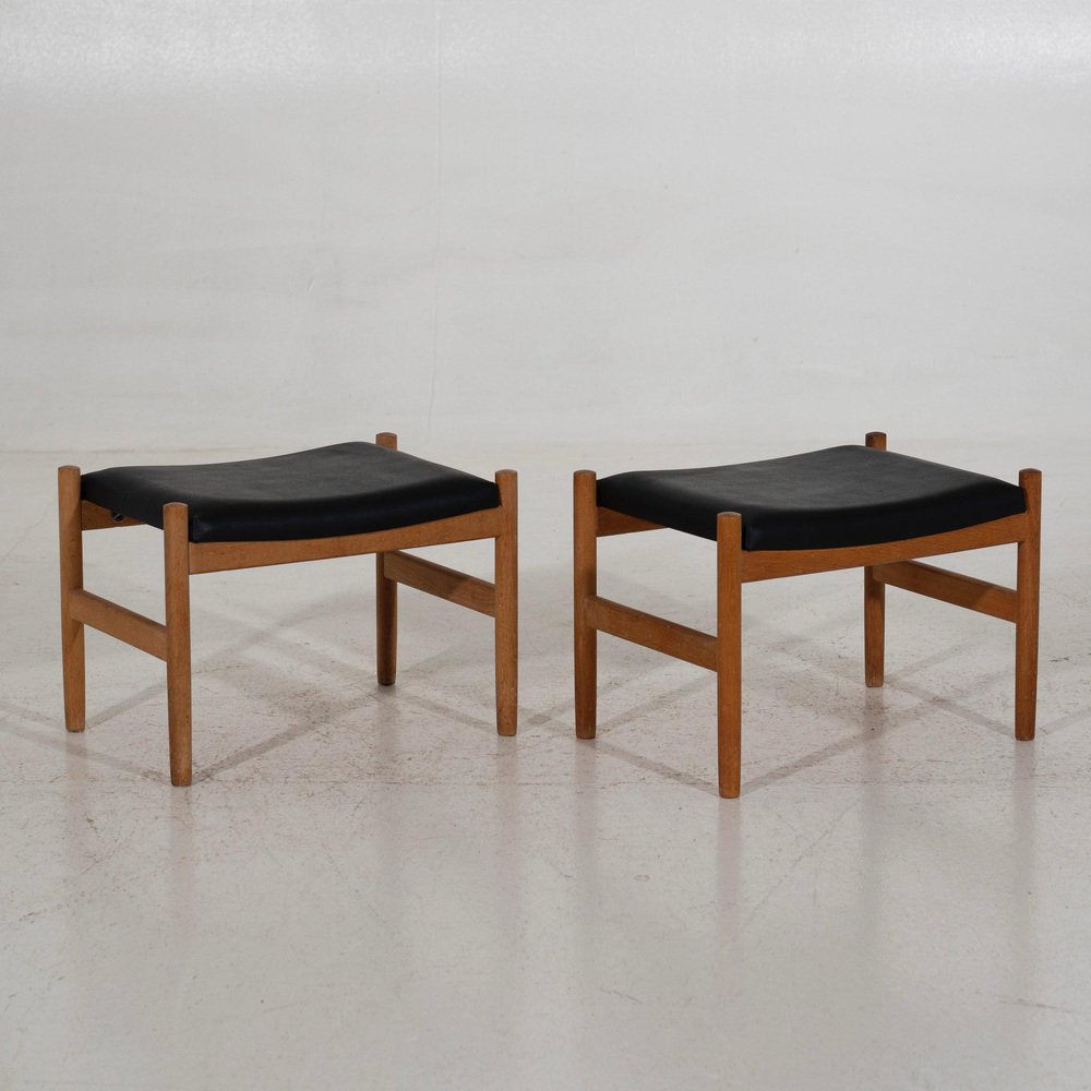 Set of Danish Stools, 1960s for sale at Pamono