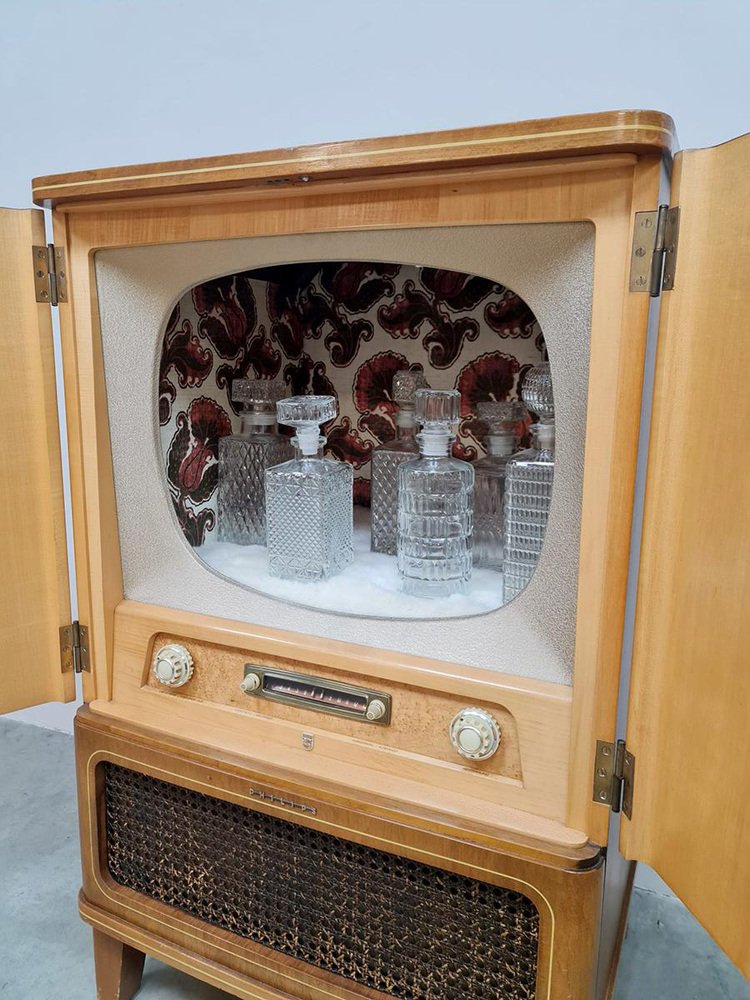 TV or Cocktail Cabinet from Philips, 1950s for sale at Pamono