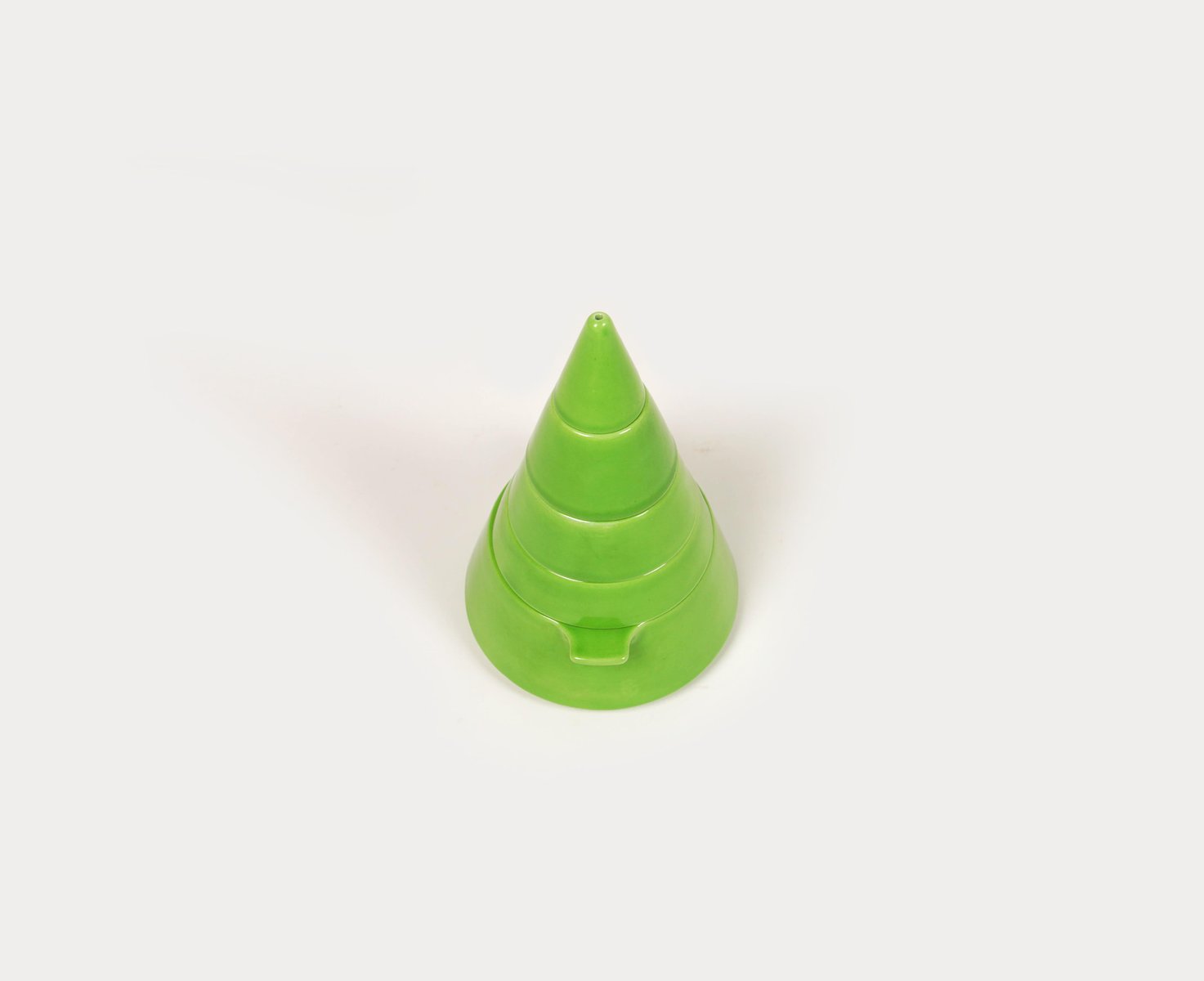 Green Ceramic Stackable Cone Tableware Set by Pierre Cardin for Franco ...