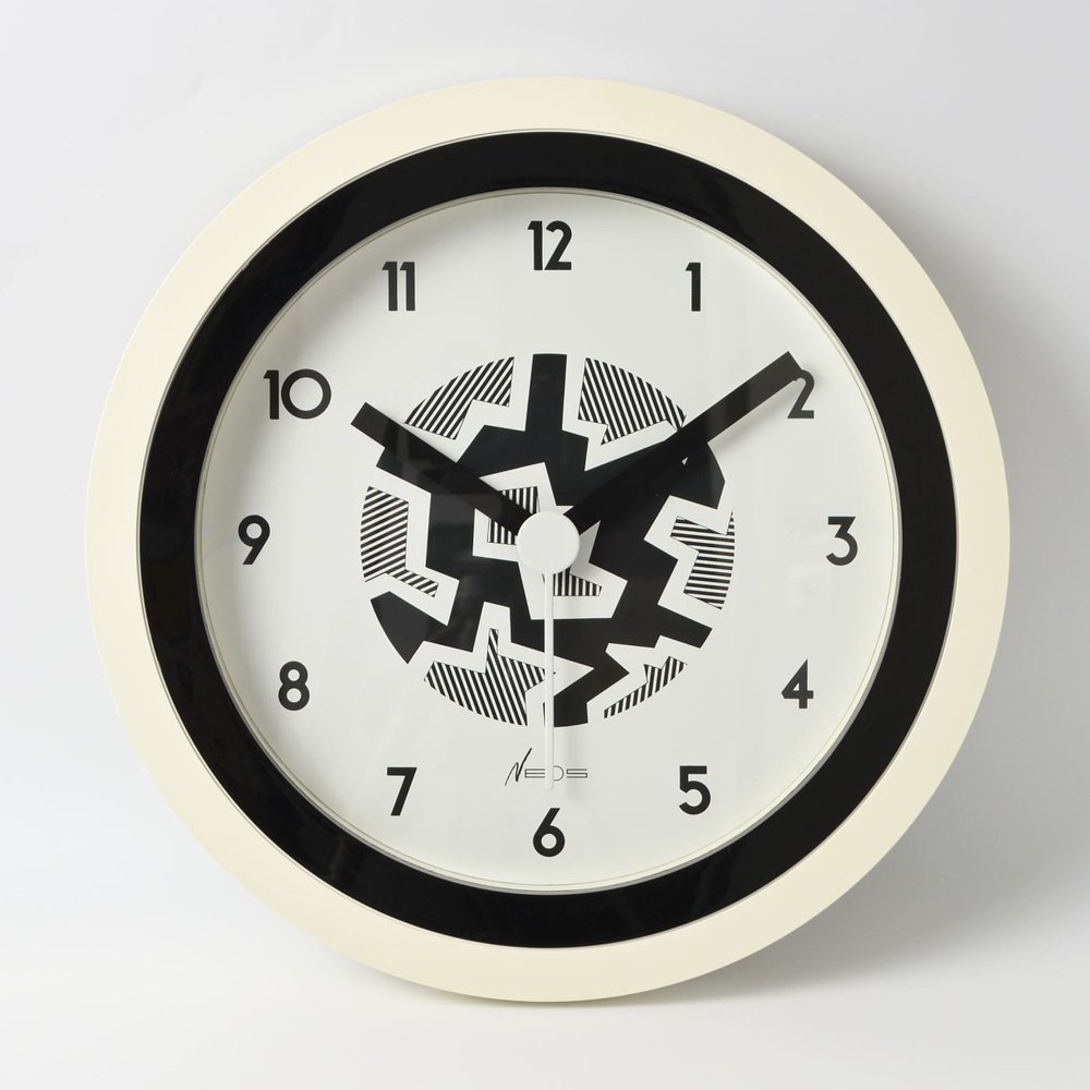 Postmodern Wall Clock by Nathalie Du Pasquier and George Sowden for ...