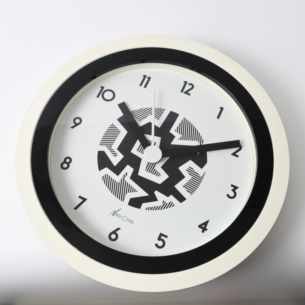 Postmodern Wall Clock by Nathalie Du Pasquier and George Sowden for ...