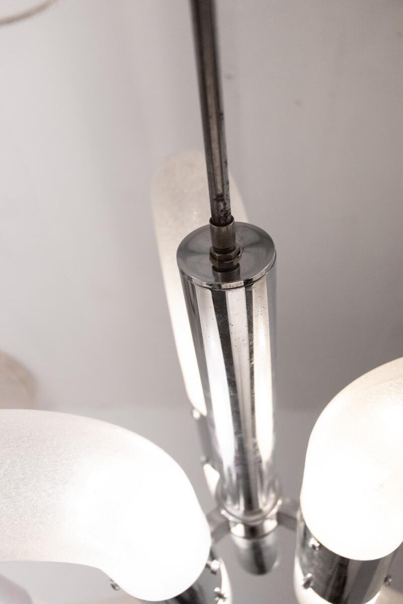 Moderne Mid-Century Deckenlampe von Aldo Nason für Mazzega, 1970er bei ...