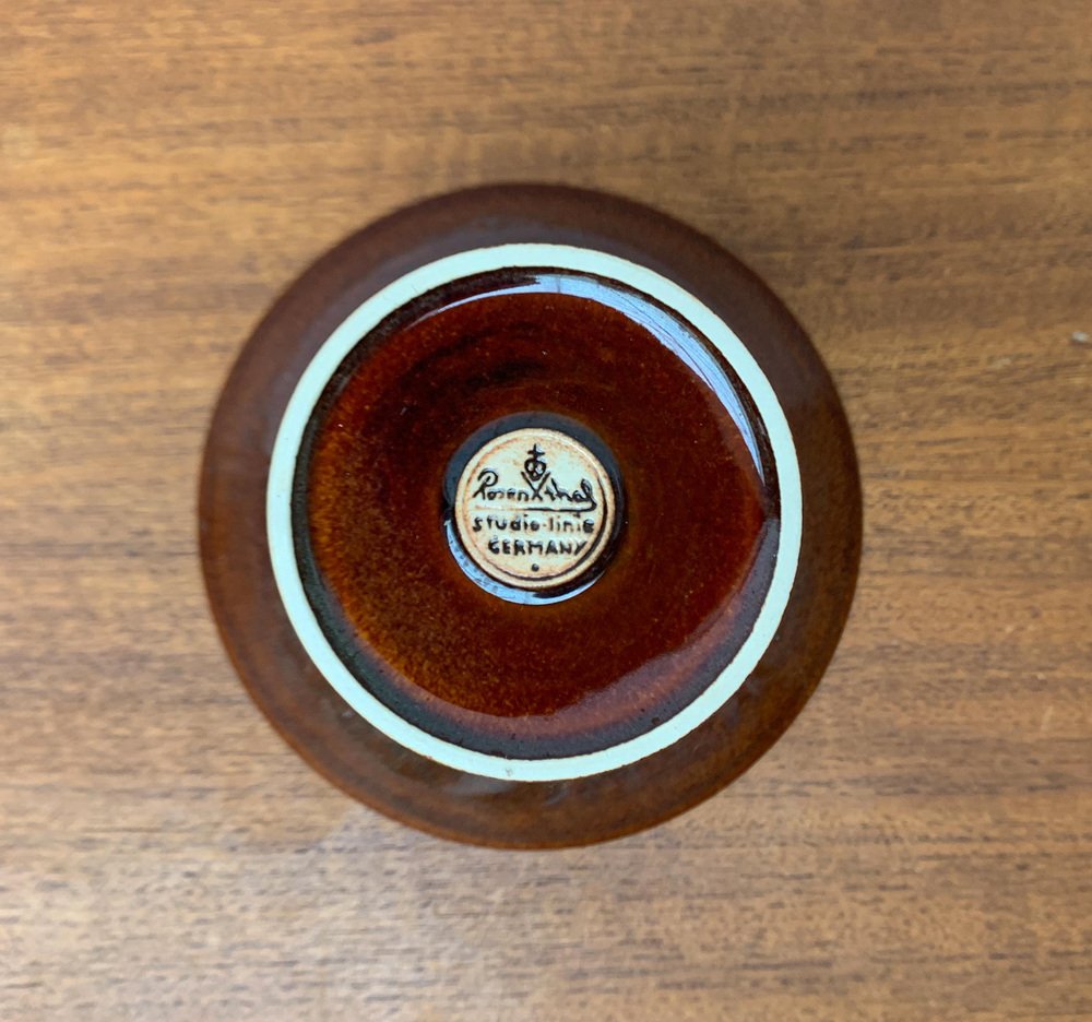 Vintage German Studio Line Ceramic Vase from Rosenthal for sale at Pamono