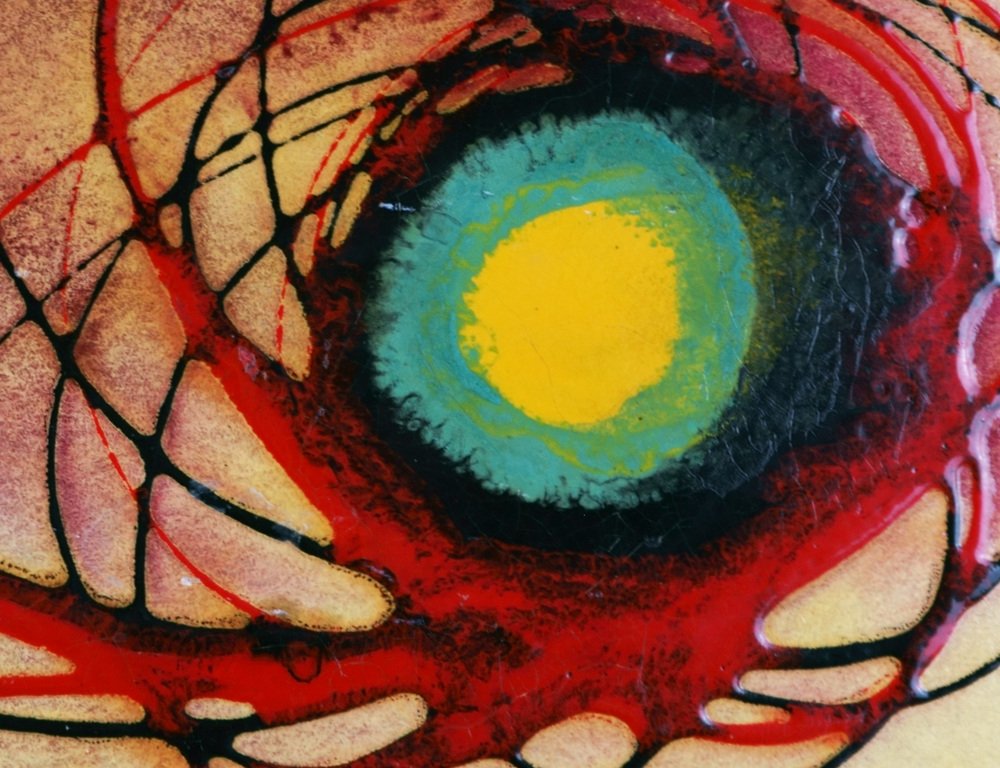 Klaus Oldenburg, Eccentric Discharges of a Turquoise-Yellow Core, 1975 ...
